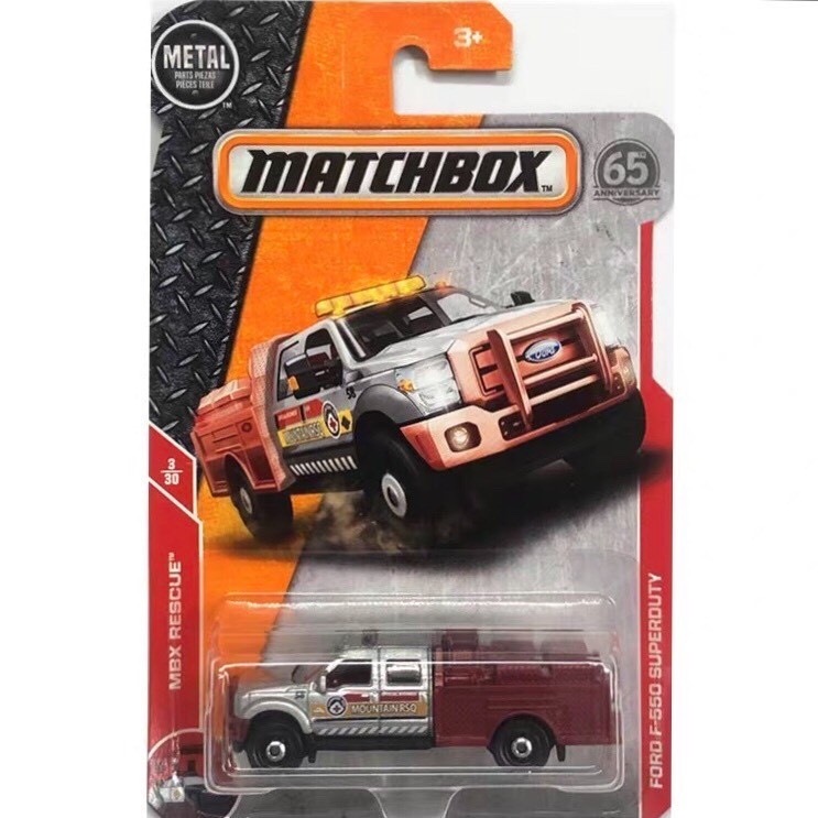 Mattel Matchbox City Hero Traffic Series 30782 Ford F550 Pickup Alloy ...