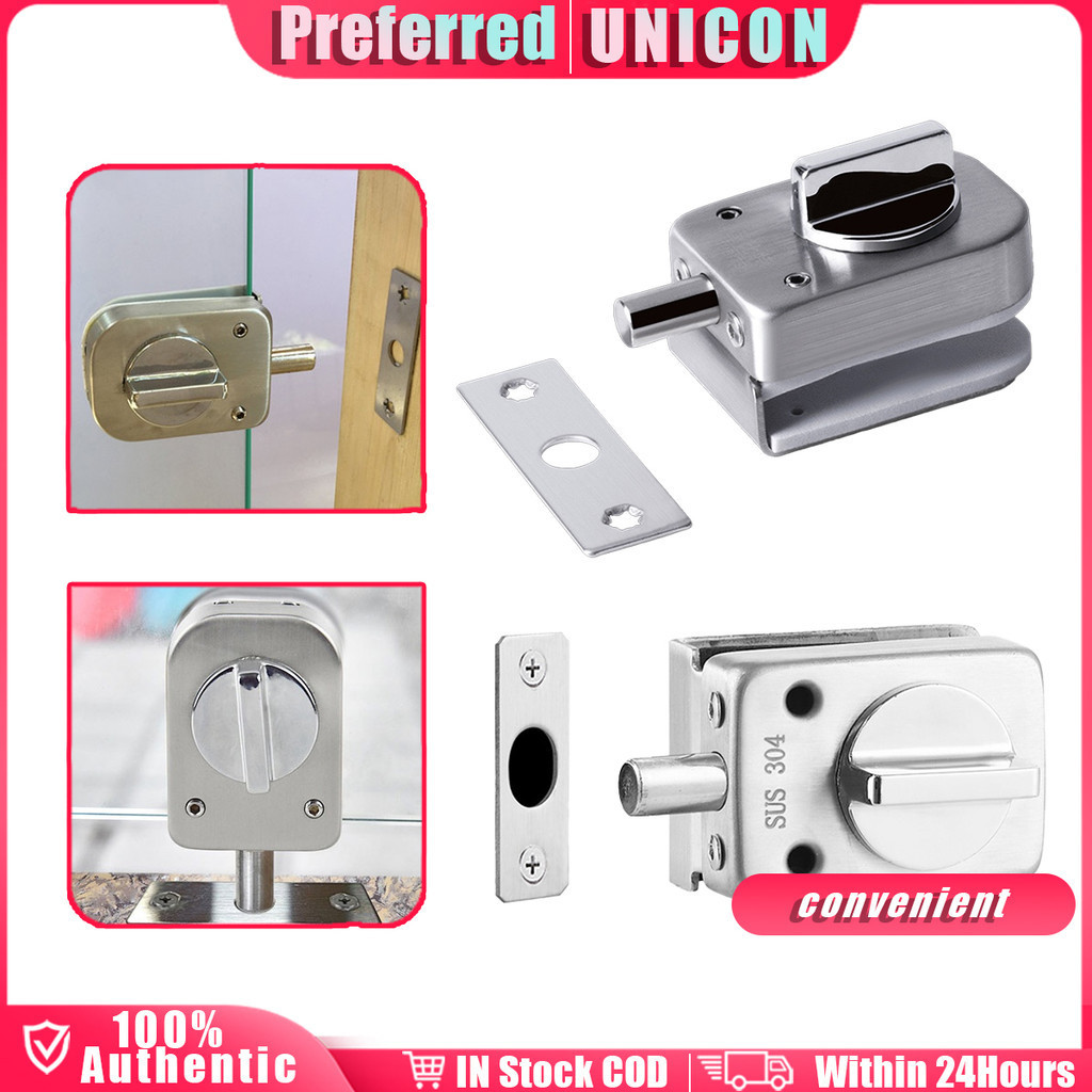 Stainless Steel Revolving Sliding Glass Door Floor Latch Door Ground ...