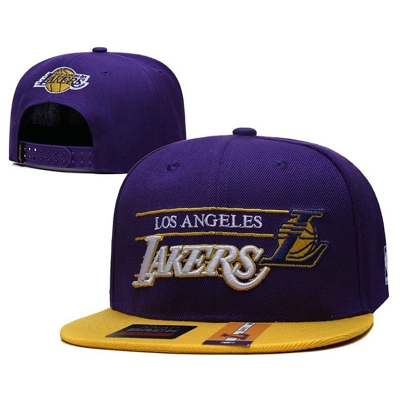Fashion Topi NBA Los Angeles Lakers Snapback Cap Men Women New Era ...