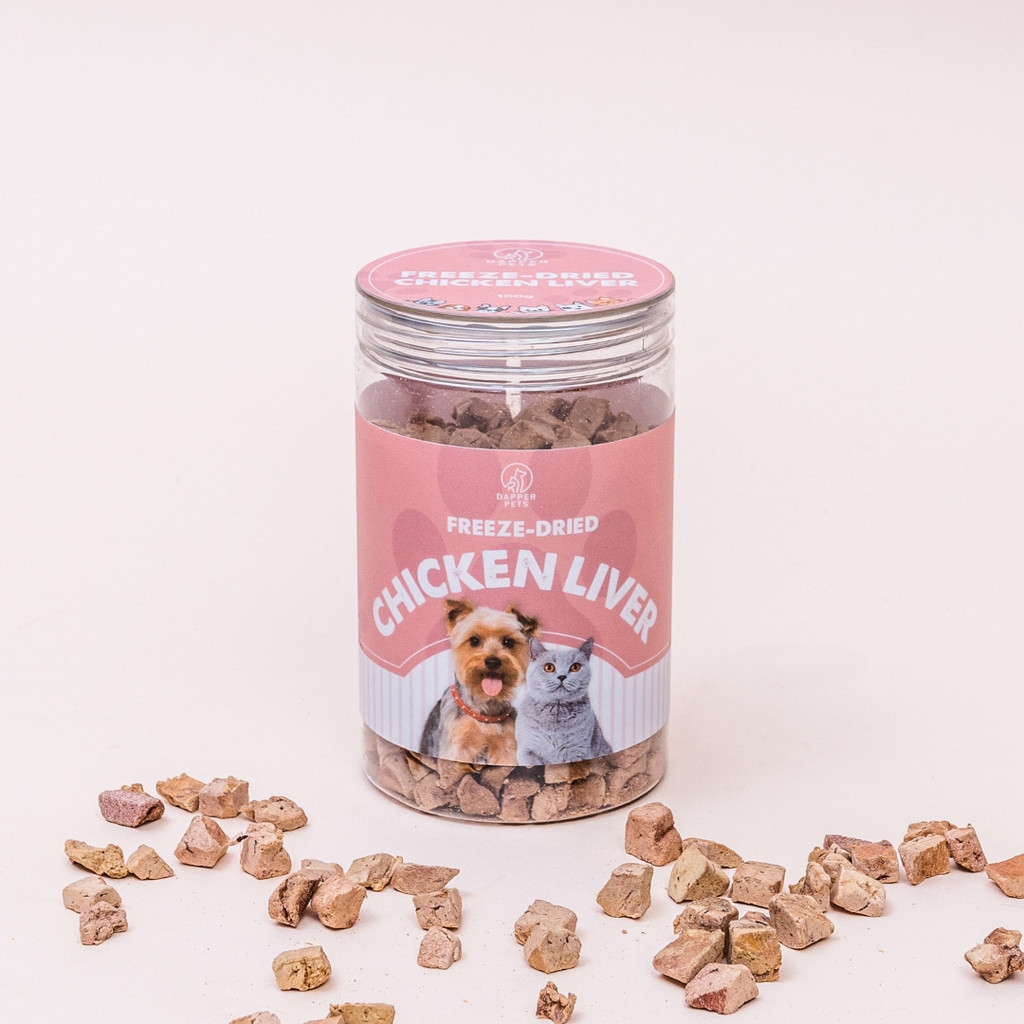 Dapper Pets Freeze-Dried Chicken Liver (100g) | Shopee Philippines