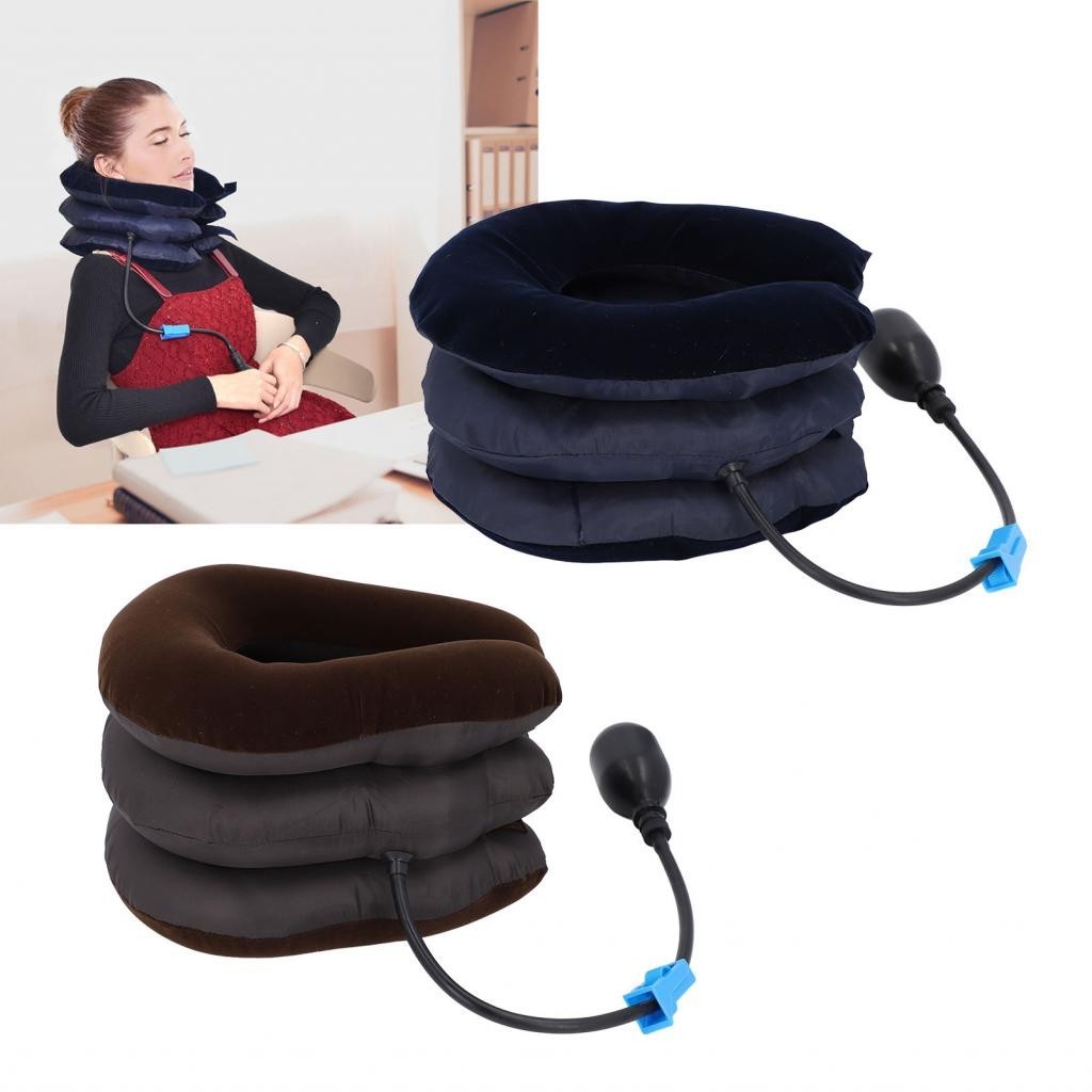 Floorr Cervical Neck Traction Device Decompression Support Brace ...