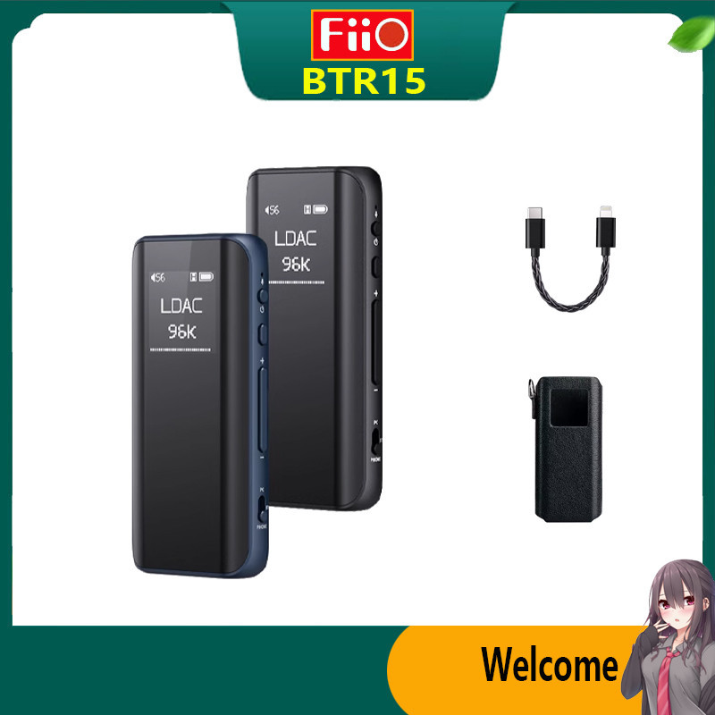 FiiO BTR15 Bluetooth 5.1 Headphone Amplifier DSD256 Receiver LDAC/aptX Adaptive with 3.5mm/4.4mm ...