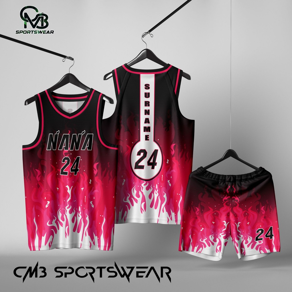 Basketball Jersey Full Sublimation Change Team Name Surname and Number ...