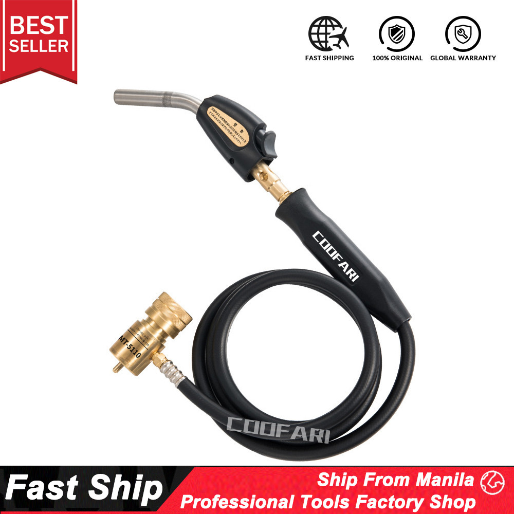 Braze Welding Torch Self Ignition 1.5M Hose Cga600 Connection Gas Torch ...