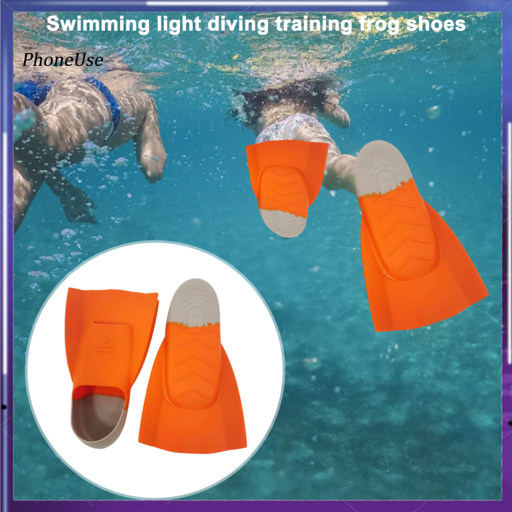 PhoneUse Snorkeling Flippers Professional Silicone Diving Fins for ...
