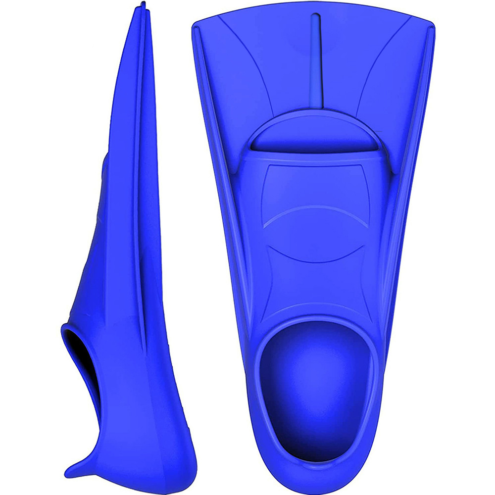 Silicone Professional Scuba Diving Fins Short Men women Snorkel ...