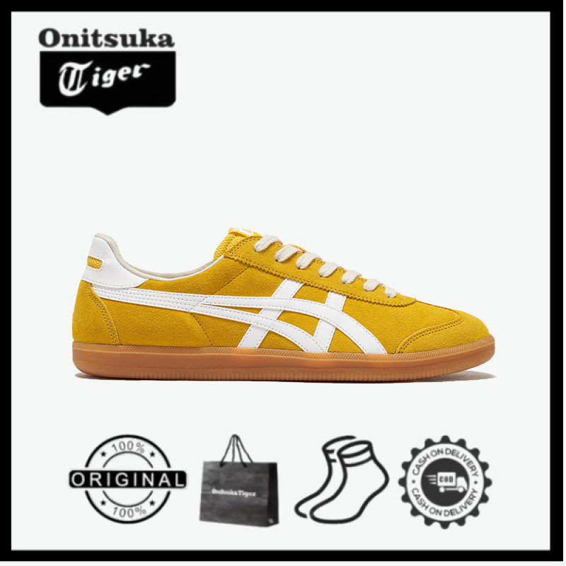 Onitsuka Tiger TOKUTEN Yellow Casual Sports Retro German training Shoes ...