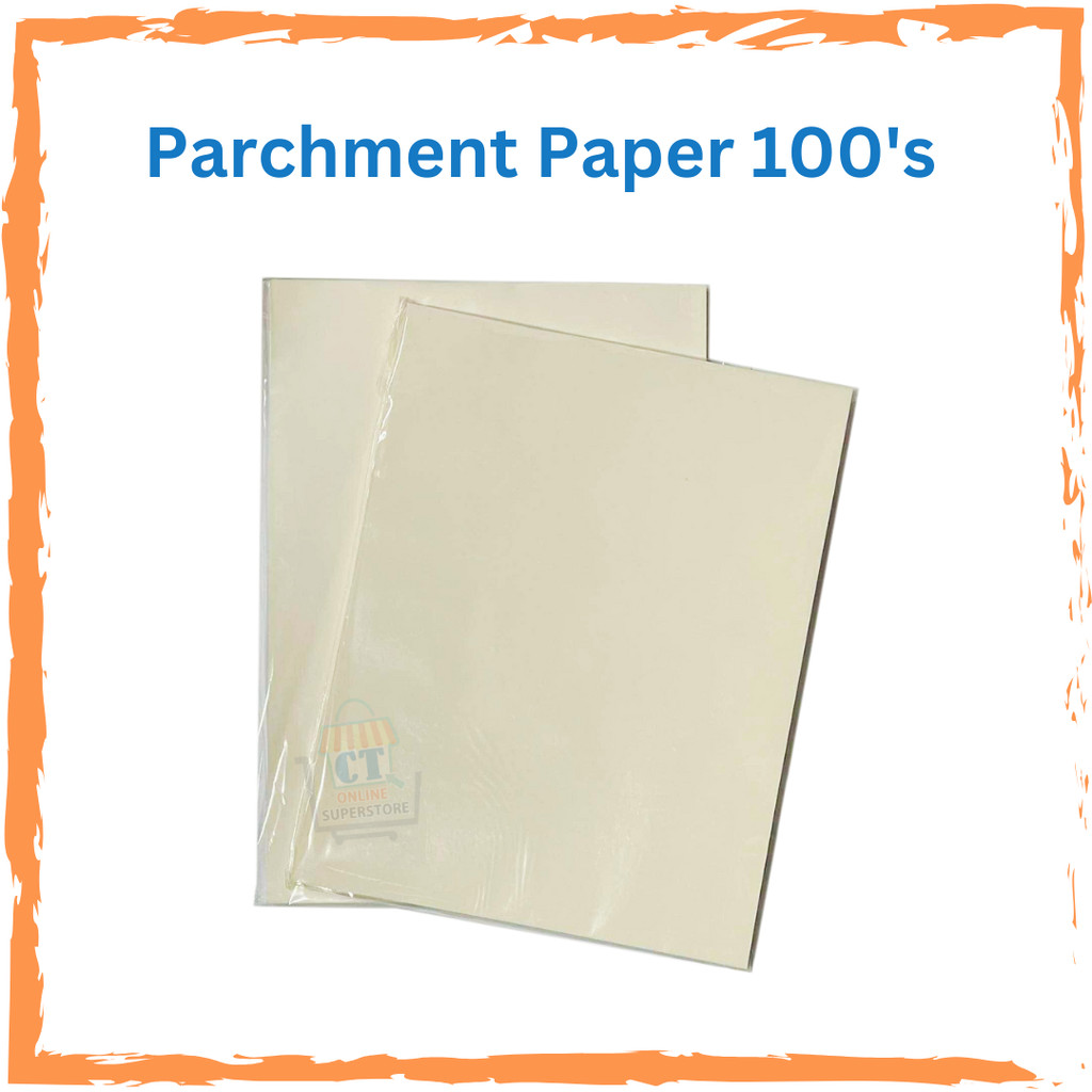 CT Superstore Parchment Paper 100's - GOOD QUALITY for Certificates and ...