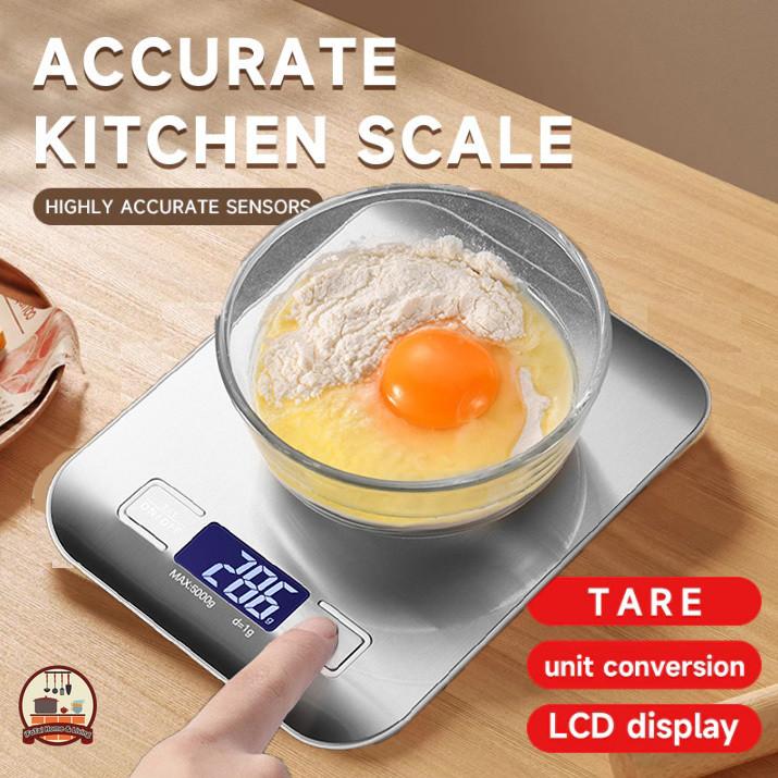 10kg/3kg High Precision Food Weighing Scale Digital Kitchen Scale ...