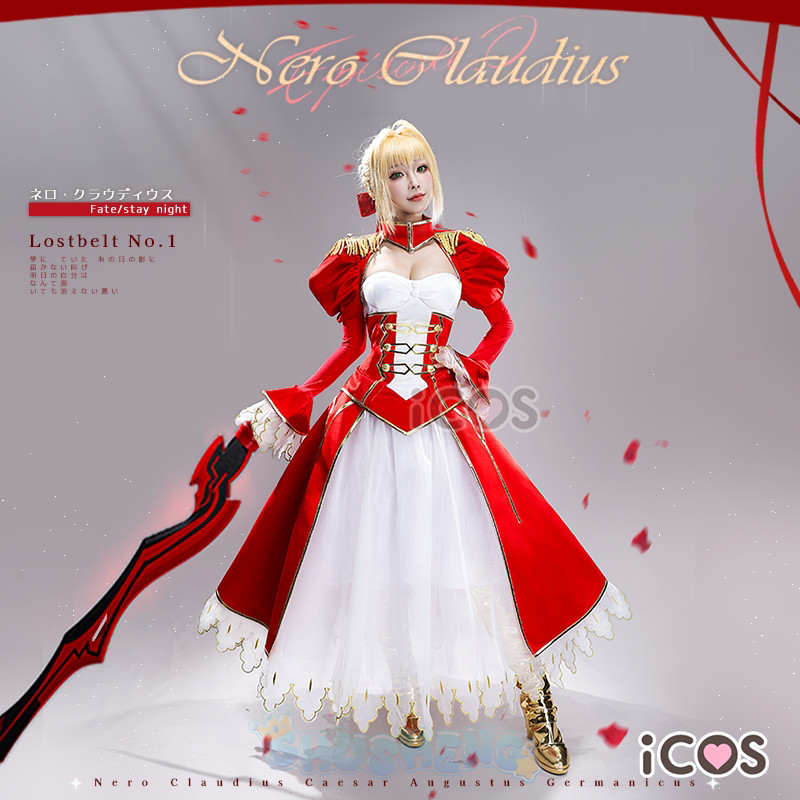Icos Nero Cosplay Costume Game Fate/Grand Order Nero Claudius Cosplay ...