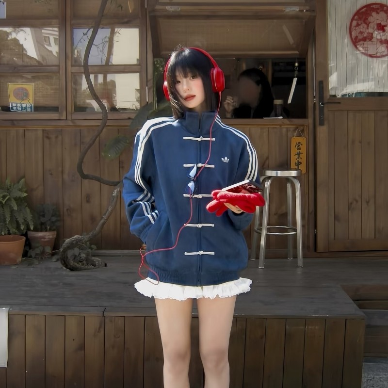 Adidas Originals Men's and Women's New Chinese Tang Clothing Coil ...