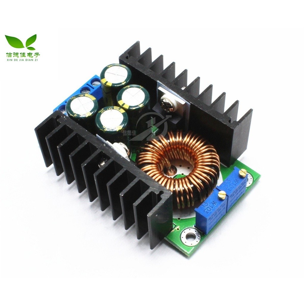Adjustable power module 12A step-down 24V to 12V LED drive constant ...