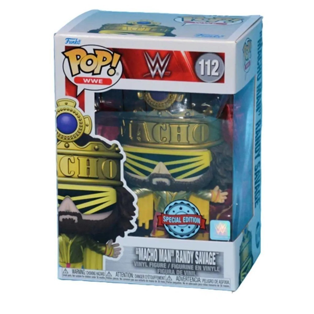 Enamel Wrestling Pin Funko POP Pins: WWE Randy 'Macho Man' Savage ...