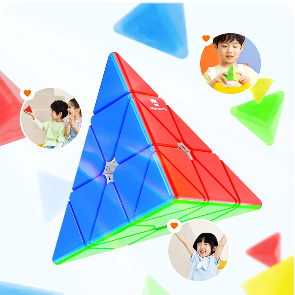 GAN Pyraminx 3x3 Cube Professional GAN Monster Go Pyraminx 3x3x3 Speed ...