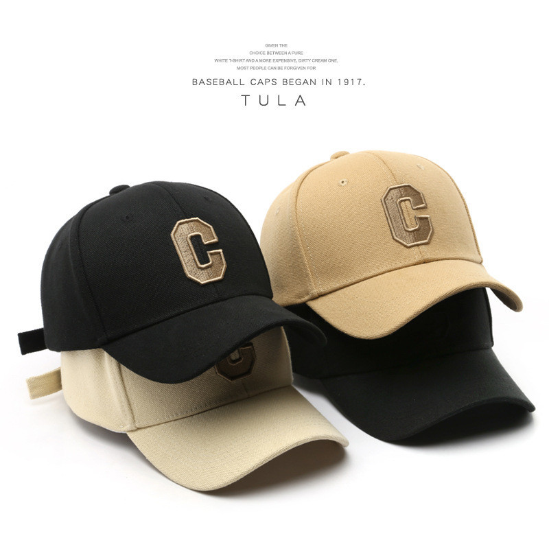Hard Top Baseball Cap C Letter Cap | Shopee Philippines