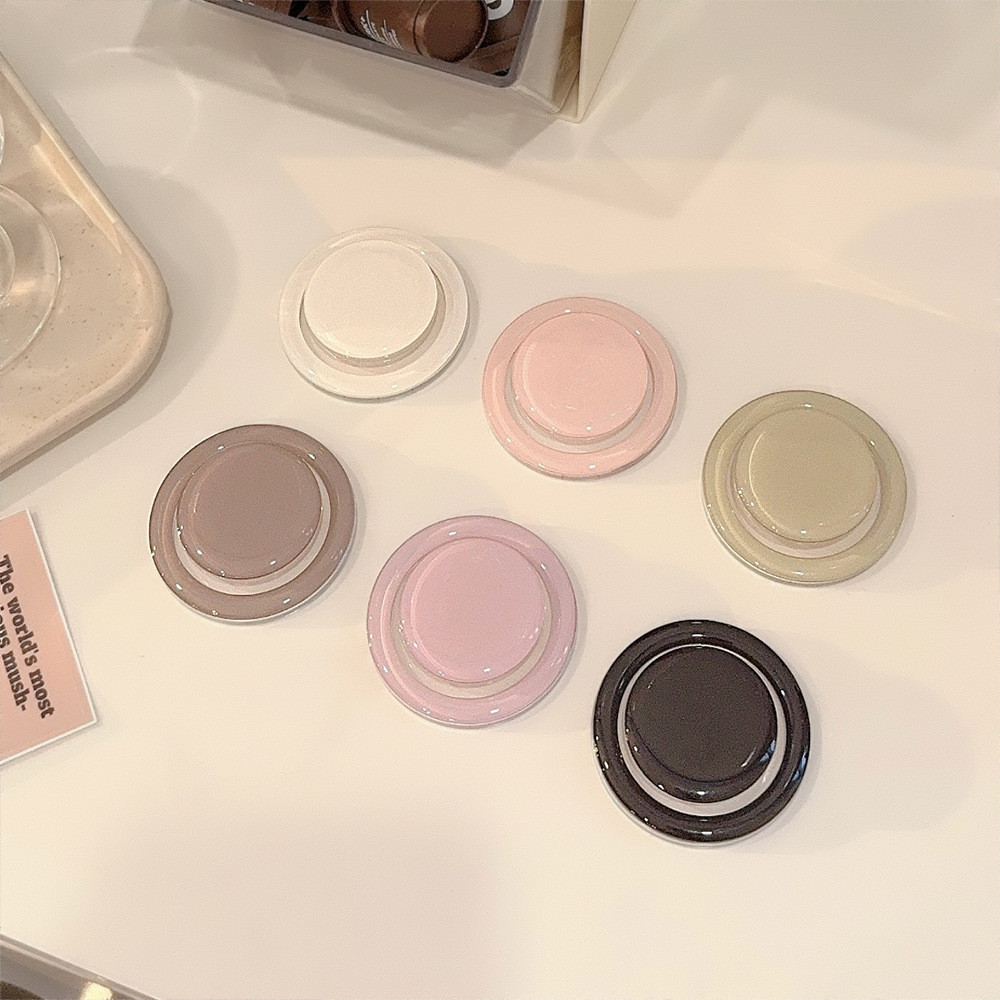 Simply Color Plain Round Magnetic Phone Holder for IPhone 16 15 14 13 ...