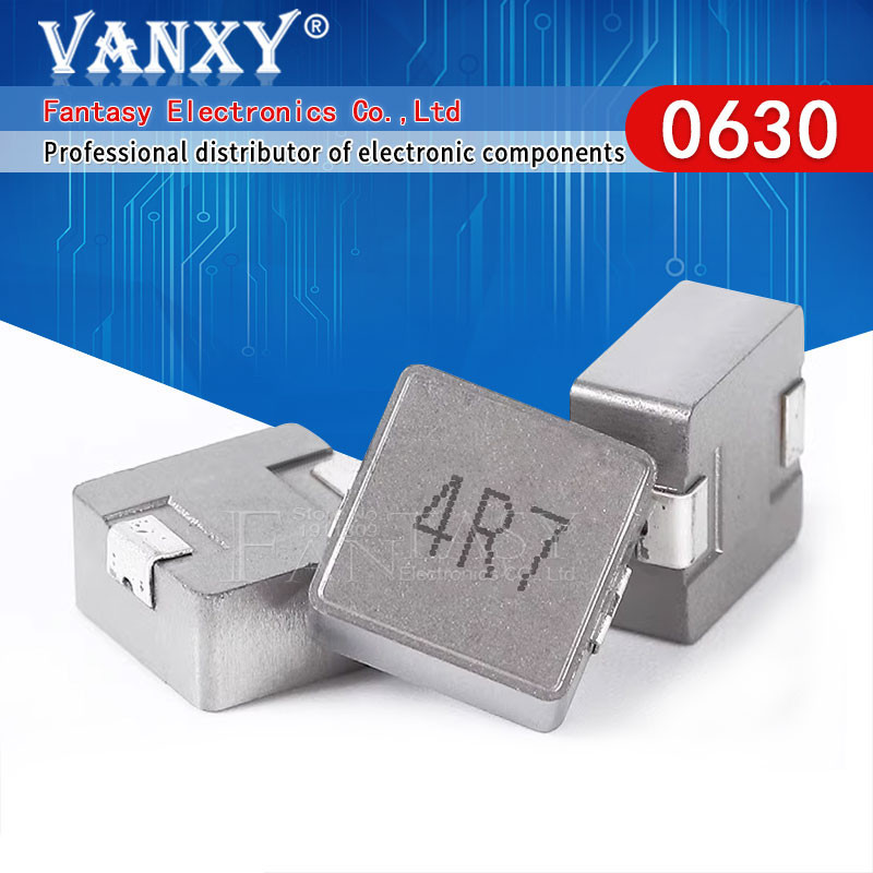 10pcs SMD Power Inductors 0630 Integrated 1UH 2.2UH 3.3UH 4.7UH 6.8UH 10UH 15UH 22UH 33UH 47UH ...
