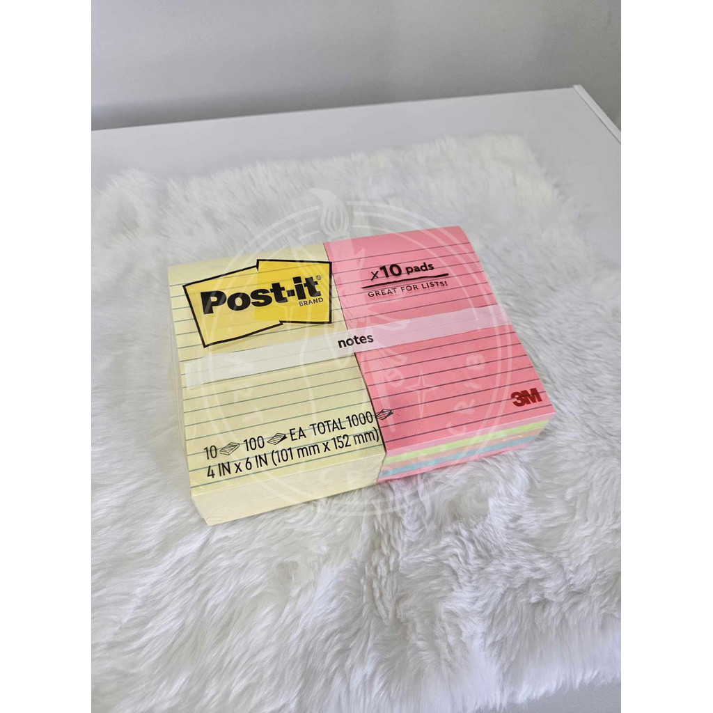3M Post-it Brand Sticky Notes 10 Pads 100 Sheets | Shopee Philippines