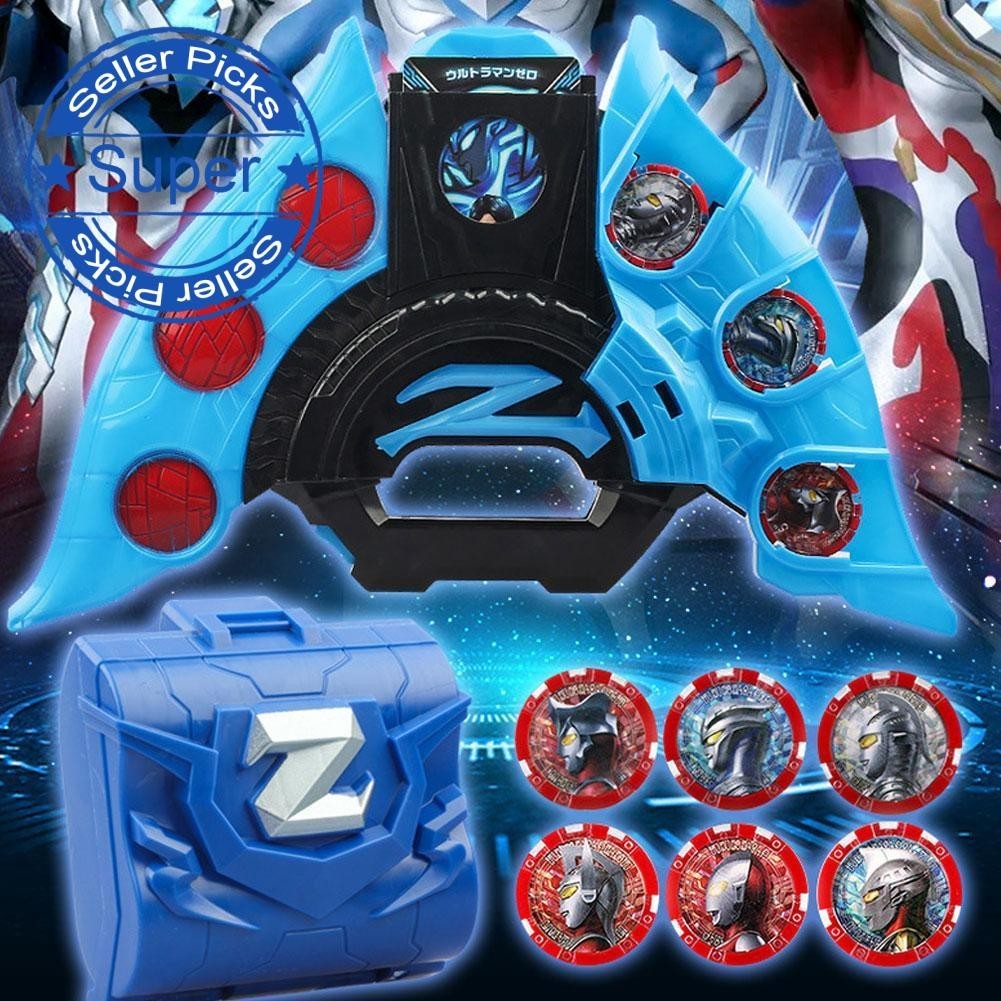 Cosplay Ultraman Zeta For Kids Transforming With Sublimator Light And ...