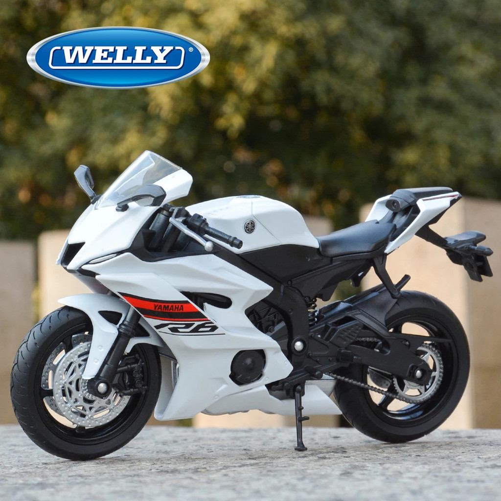 Well-vehicle collectible toys blue casting motorcycle model 1:12 2020 ...