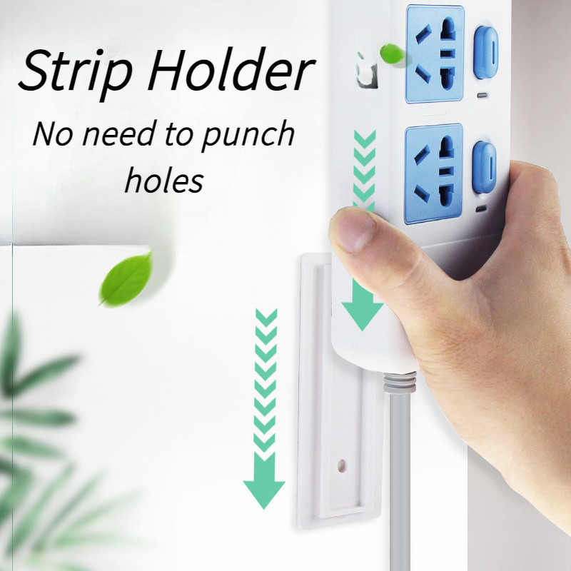 Plug-In Cable Board Holder Order-Free Plug-In Storage Wall Socket Wall ...