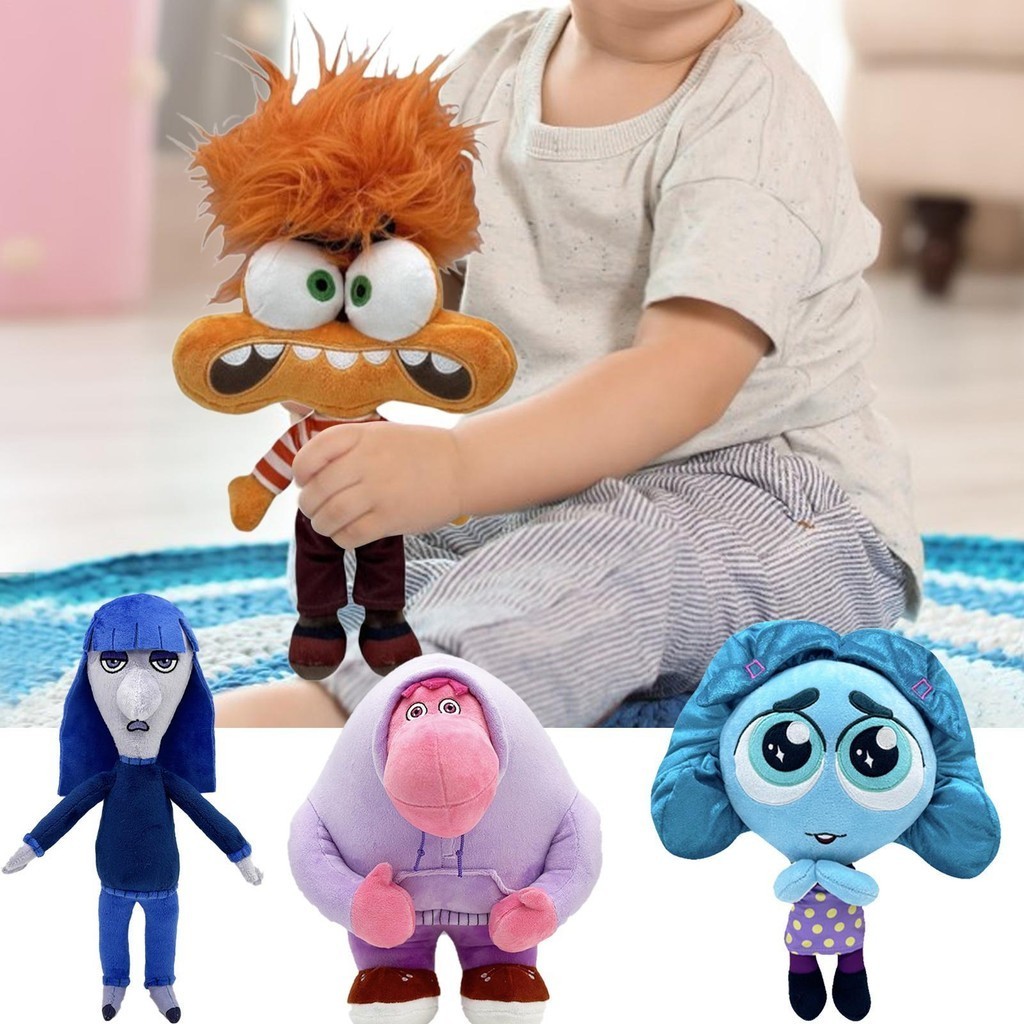 Inside Out 2 Plush Toys NEW Characters Emotions Envy/ Ennui /Anxiety ...