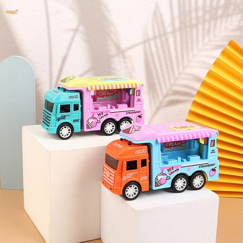 Sweet Ice Cream Candy Car Modle Toys Cart House Brain Game Kids Toys ...