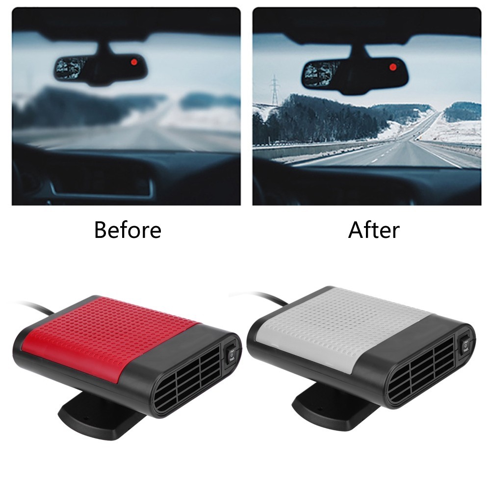 Mingxiu Car Window Defroster 12V Portable Electric Heater Heating Dryer ...