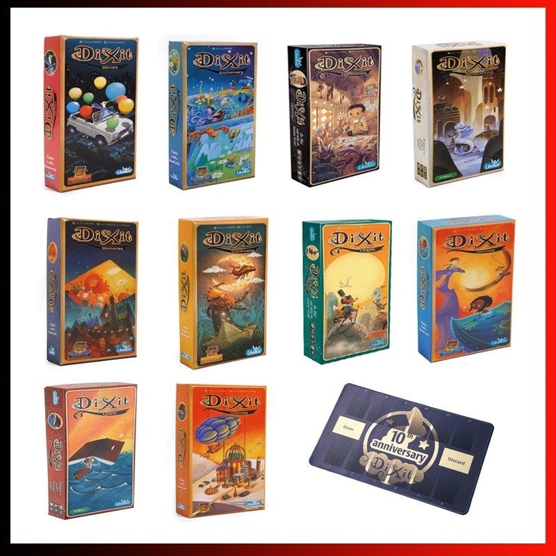 12*8cm DIXIT Expansion Pack Cards Game 84 English Include Party Games ...