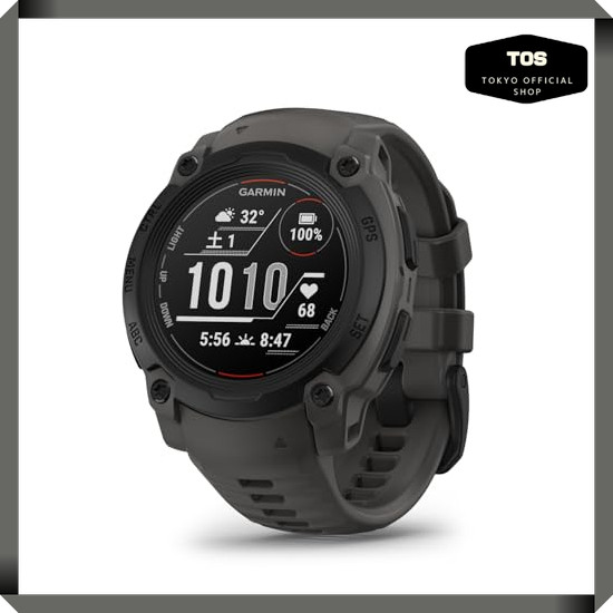 GARMIN Instinct E 40mm Size Black Bezel with Charcoal Band 010-02932-12 ...