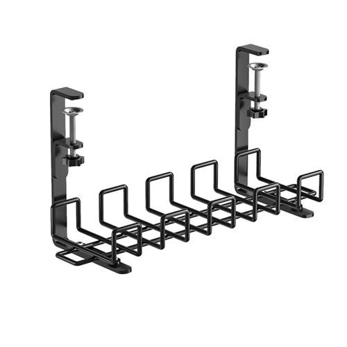Under Desk Cable Management Rack No-Drill Power Strip Office Desk Cable ...
