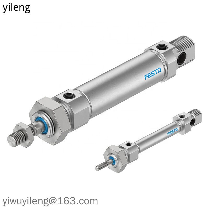 Festo DSNU cylinder DSN/DSNU-8-10-12-16-20-25-32-40-50-80-100-PPV-A-P-A stainless steel round ...