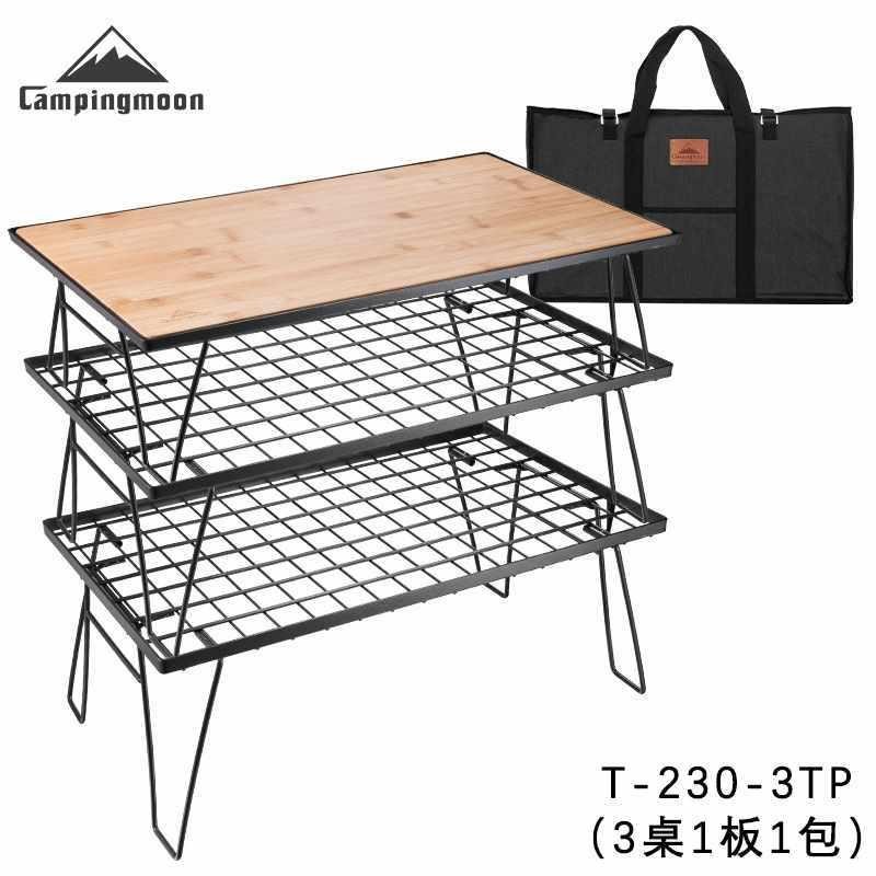 Coleman T-230-3TP Multi-purpose Folding Table Multifunctional Picnic ...