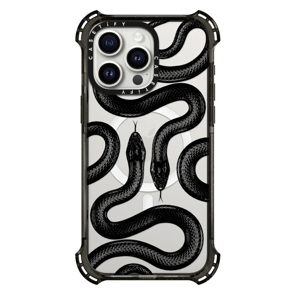 Black Snake Bounce Casetify Phone Case for iPhone 16 15 14 13 Pro Max ...