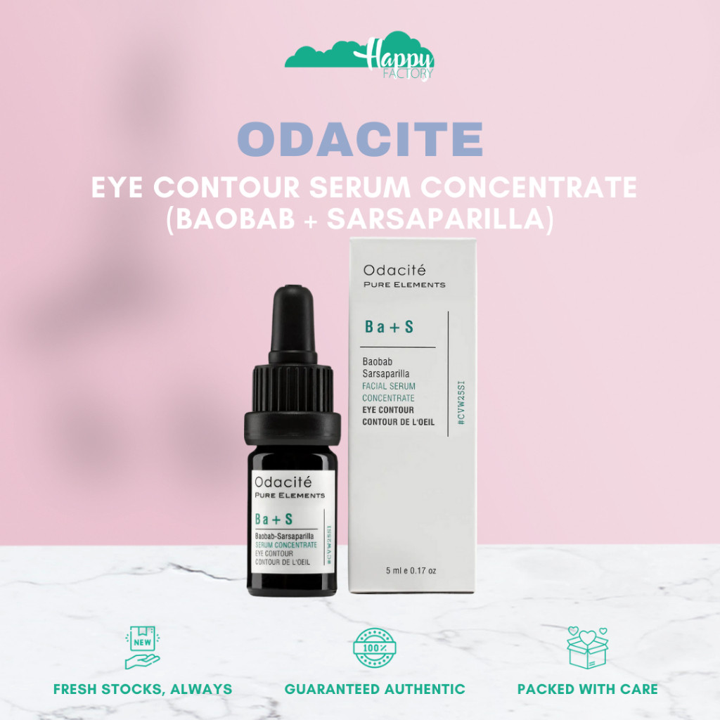 ODACITE BA+S Baobab Sarsaparilla Eye Contour Facial Serum 5ml | Shopee Philippines