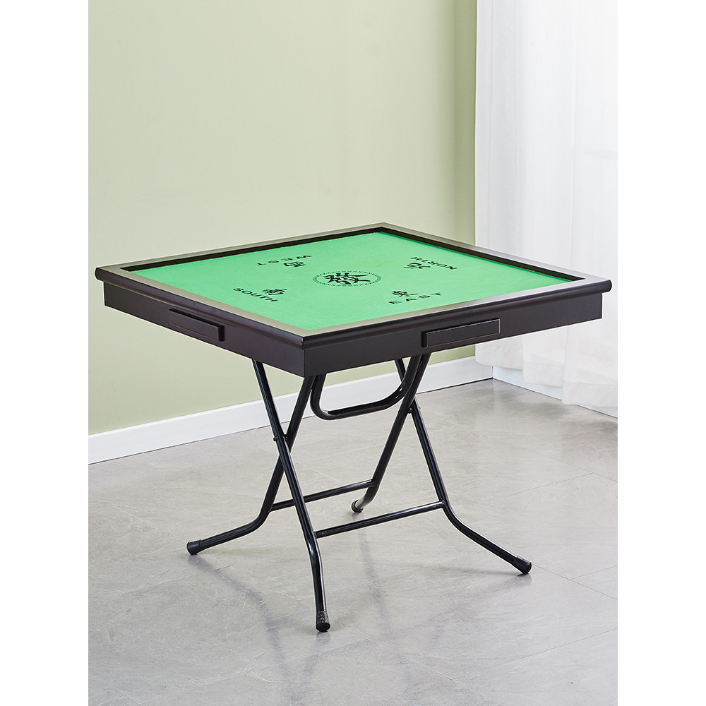 Folding Mahjong Table Hand-Cranked Manual Home Use Mahjong Table Simple ...