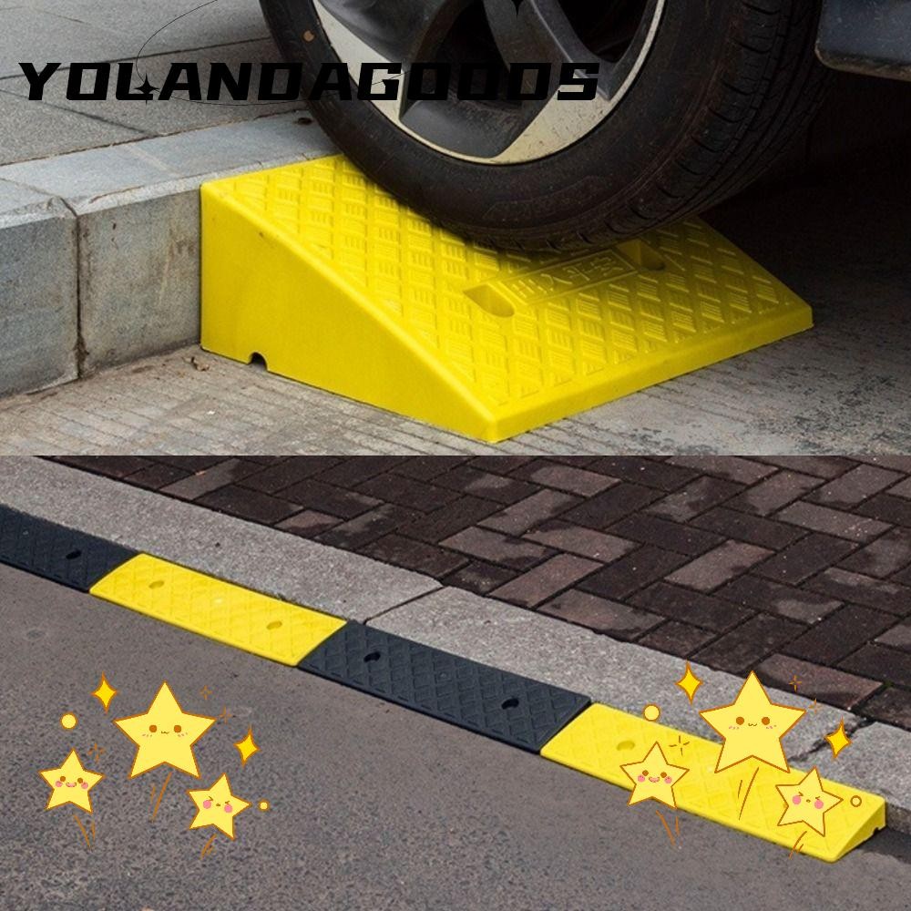 YOLA Car Wheel Driveway Ramps, Curb Ramps Speed Bump Tires Curb Ramps ...