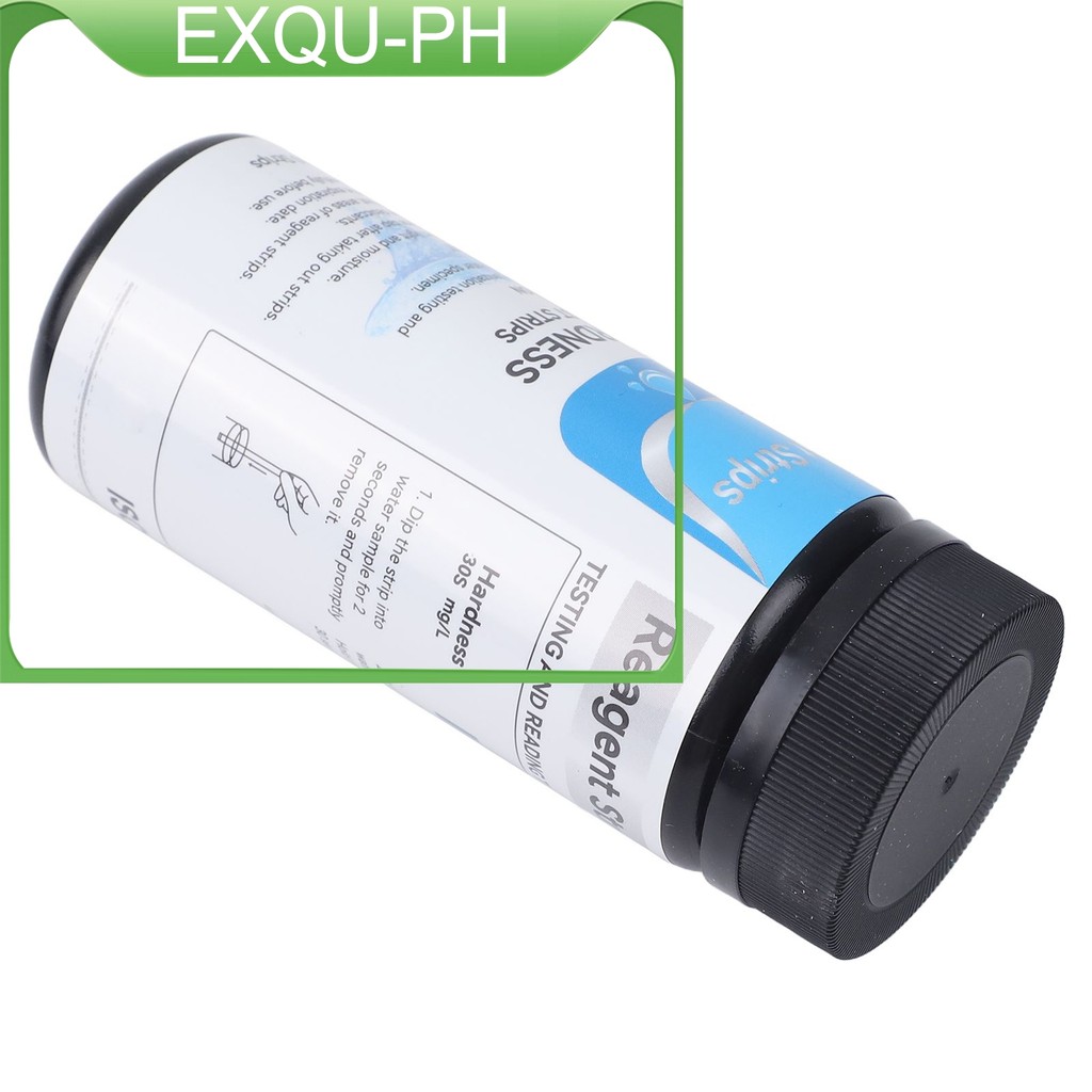 (EXQU-PH) 100PCS Water Total Hardness Test Strips Quick and Easy ...
