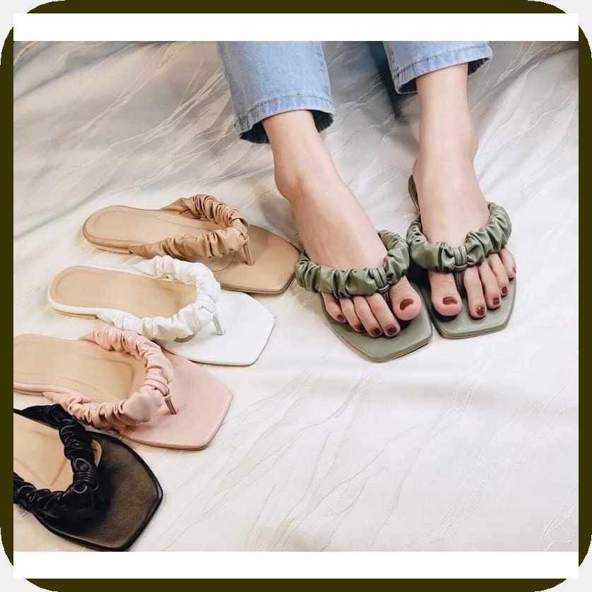 Skywalk;dm|Marikina'Jm*Made:/U$Carol^z$Flat^H$Sandals | Shopee Philippines