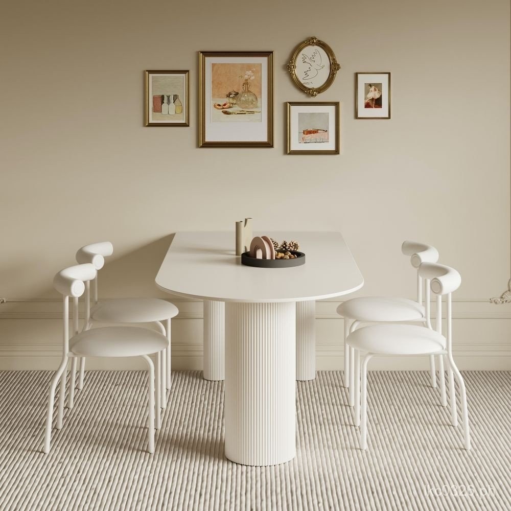 Dining Table and Chairs Simple Wall-Mounted Island Small Apartment ...