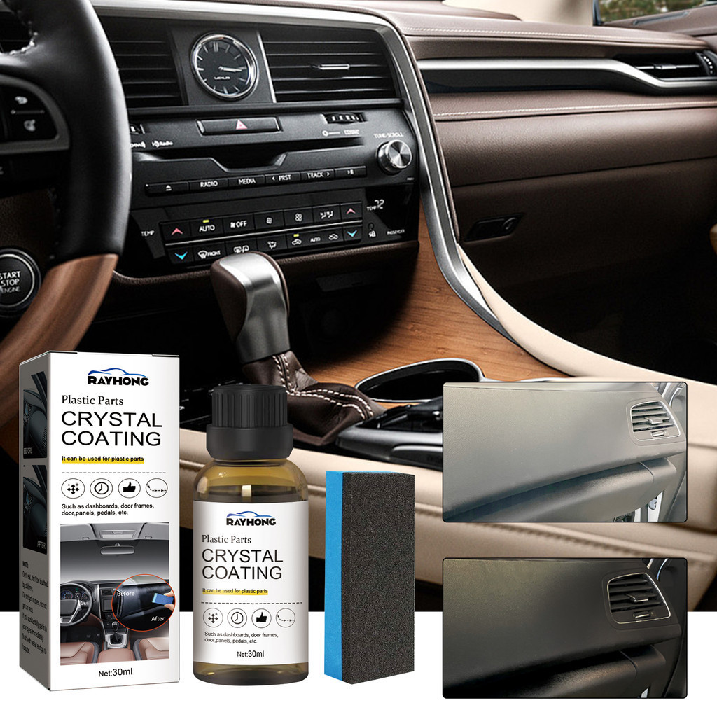 Rayhong Plastic Restore Coating - Car Interior Cleaner & Protector for ...