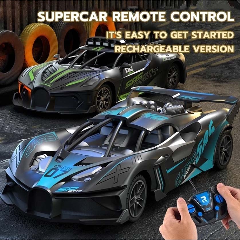 Bugatti Car Remote Control Car Rechargeable 1:20 Model Sports Car ...