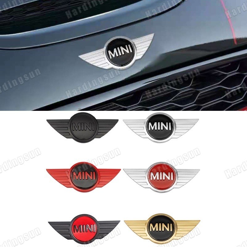 Metal car front hood cover sticker rear tail emblem decal accessories ...