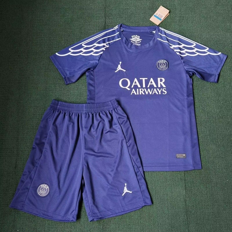 24/25 PSG Fourth Away Jersey Paris Saint-Germain Football Shirt Shorts ...