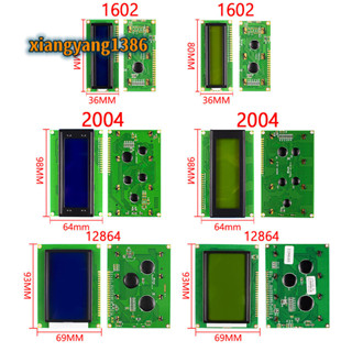 LCD Module Blue Green Screen For Arduino 0802 1602 2004 12864 LCD Character UNO R3 Mega2560 ...