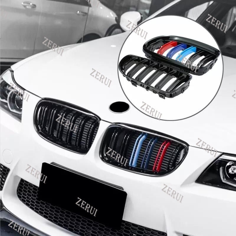 ZR For BMW E60 E90 F10 F30 Front Grille M color BMW 5 series 3 series 1 ...