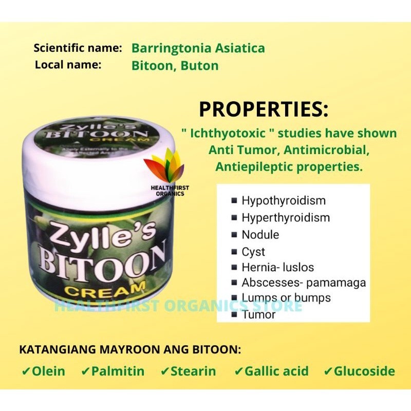 ZYLLE'S BITOON Cream 30g | Shopee Philippines
