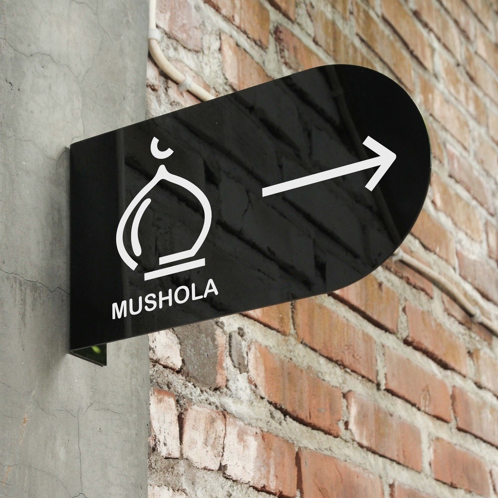 Prayer Room Acrylic Board | Oval Acrylic Sign Board | Acrylic Prayer ...