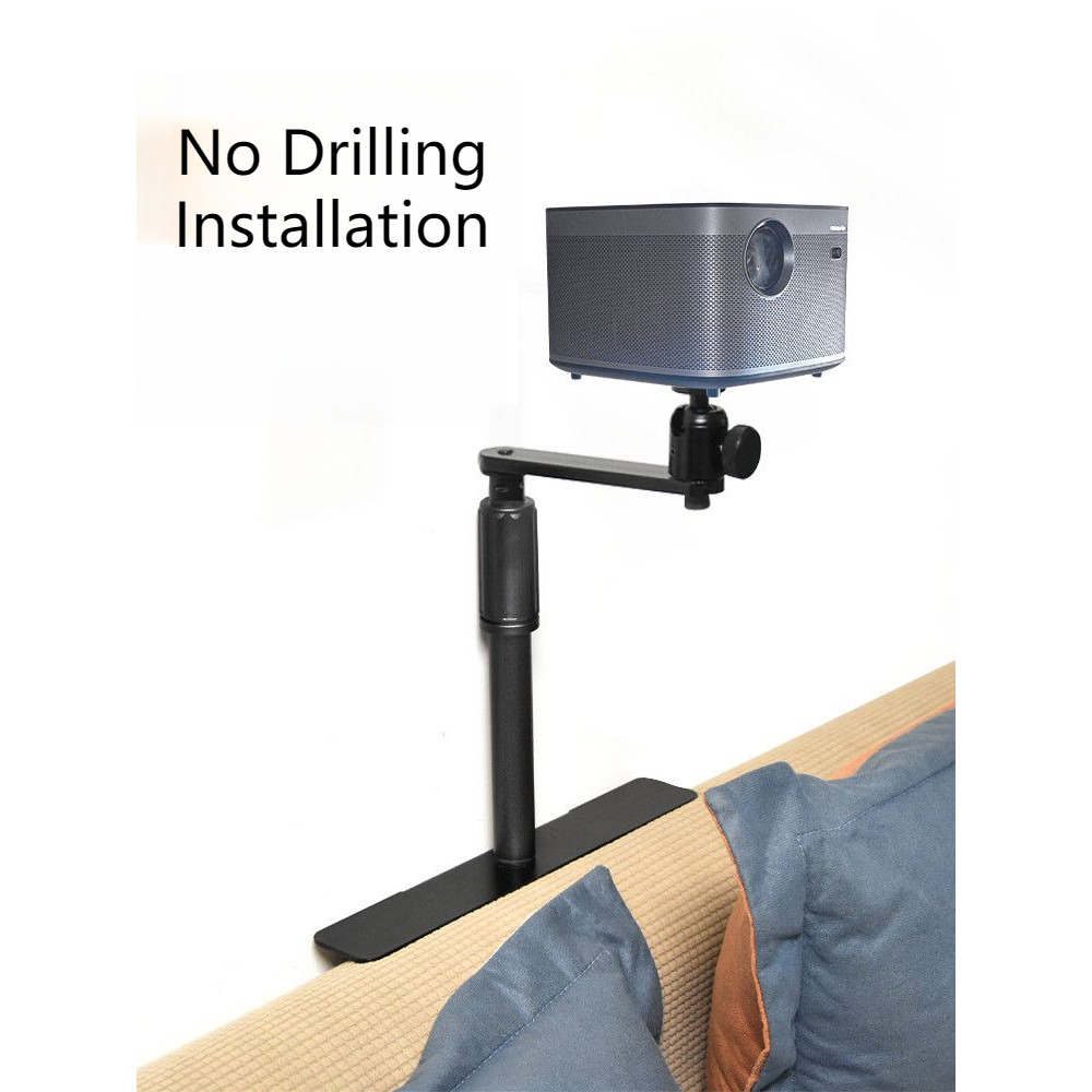 Bed Sofa Projector Stand, Height Adjustable Projector Mount Base, 360 ...
