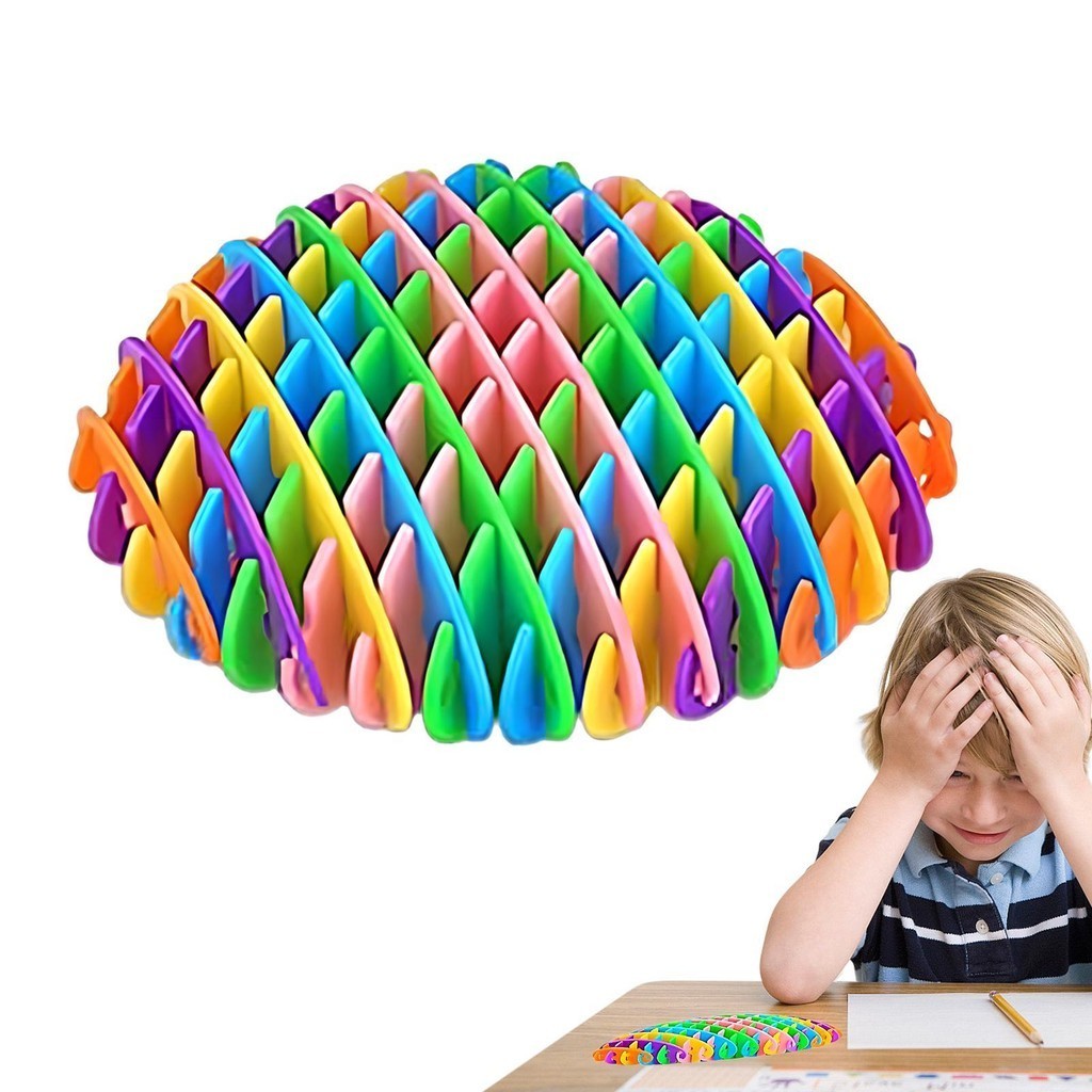 3D Printing Fidget Worm Colorful 3D Printing Toy Stretchable Worm ...